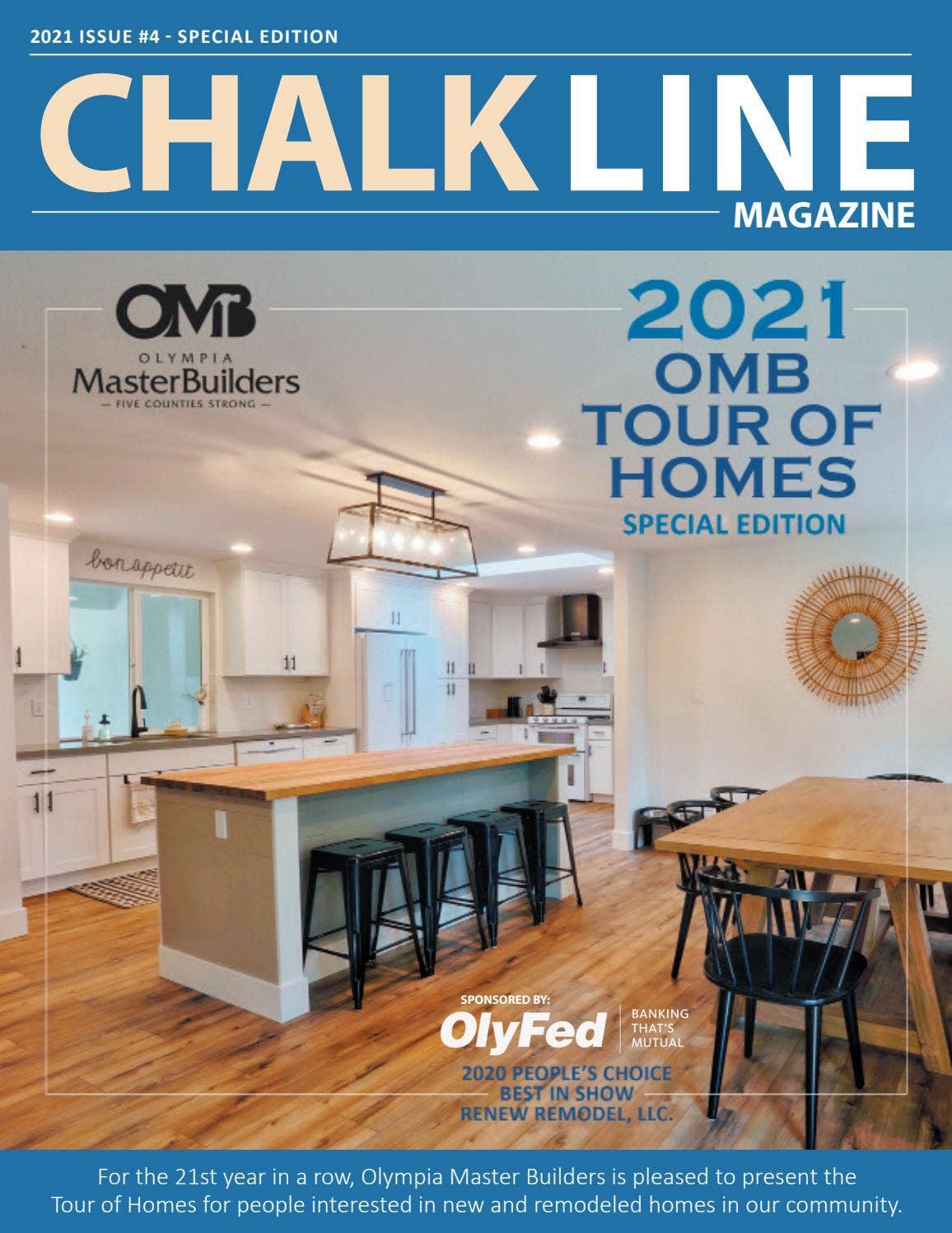 2021 Chalk Line Magazine Issue #4 by Olympia Master Builders - Issuu