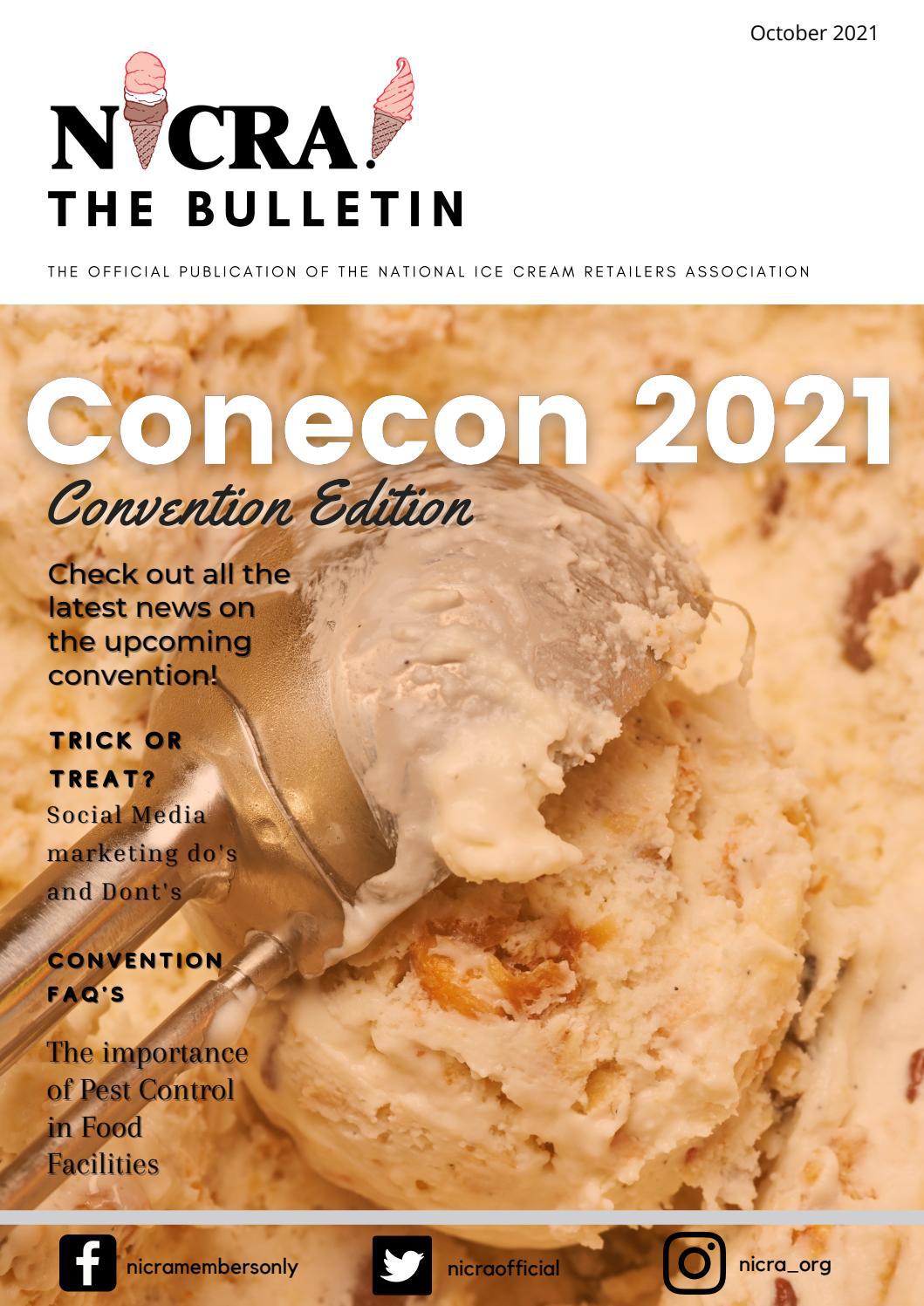 NICRA October 2021 Bulletin by The North American Ice Cream Association ...