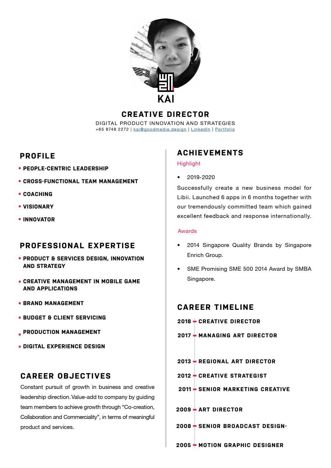 KAI 2021 CV by K.A.I - Issuu