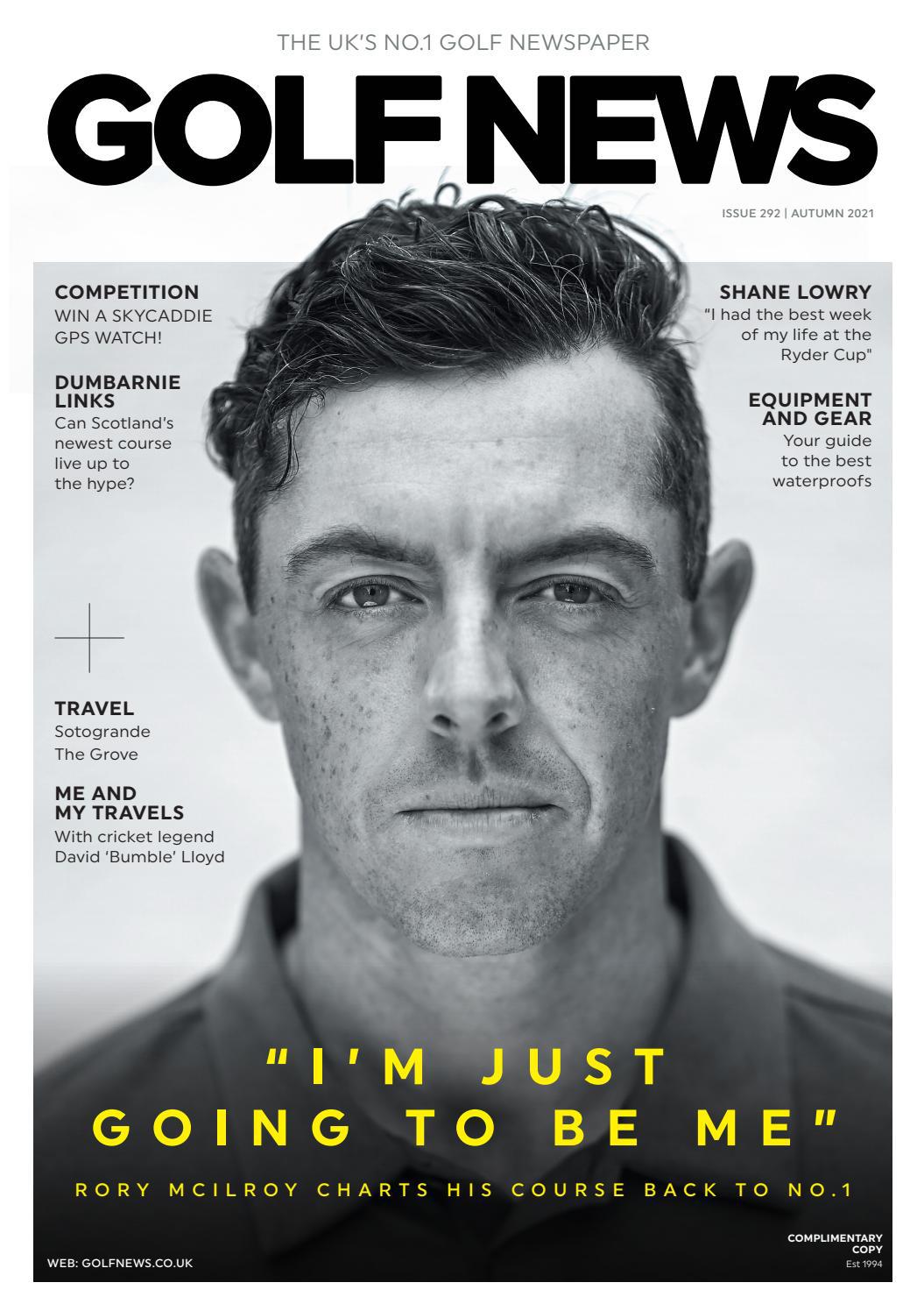 GOLF NEWS AUTUMN 2021 (NOV-DEC) by Golf News - Issuu