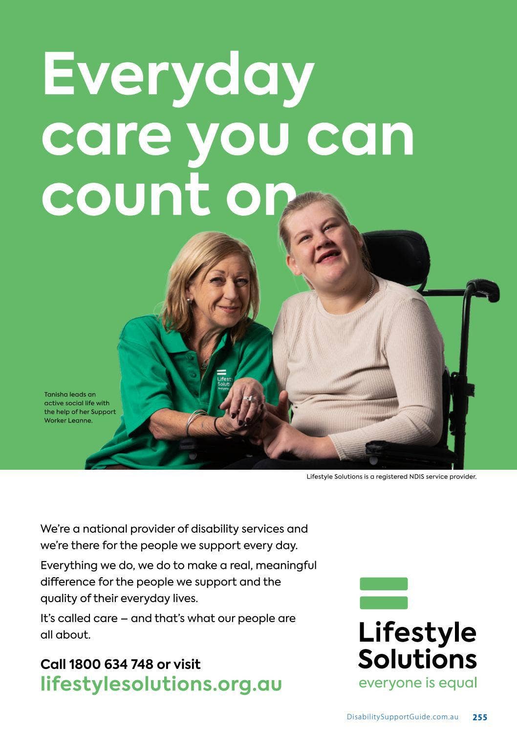 Disability Support Guide Eastern Australia (ACT/NSW/QLD/TAS/VIC) 2021/ ...