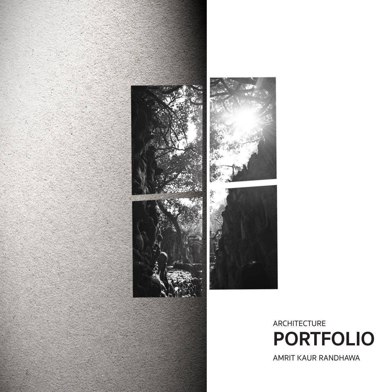 Architectural Portfolio - Amrit Kaur Randhawa by Amrit Randhawa - Issuu