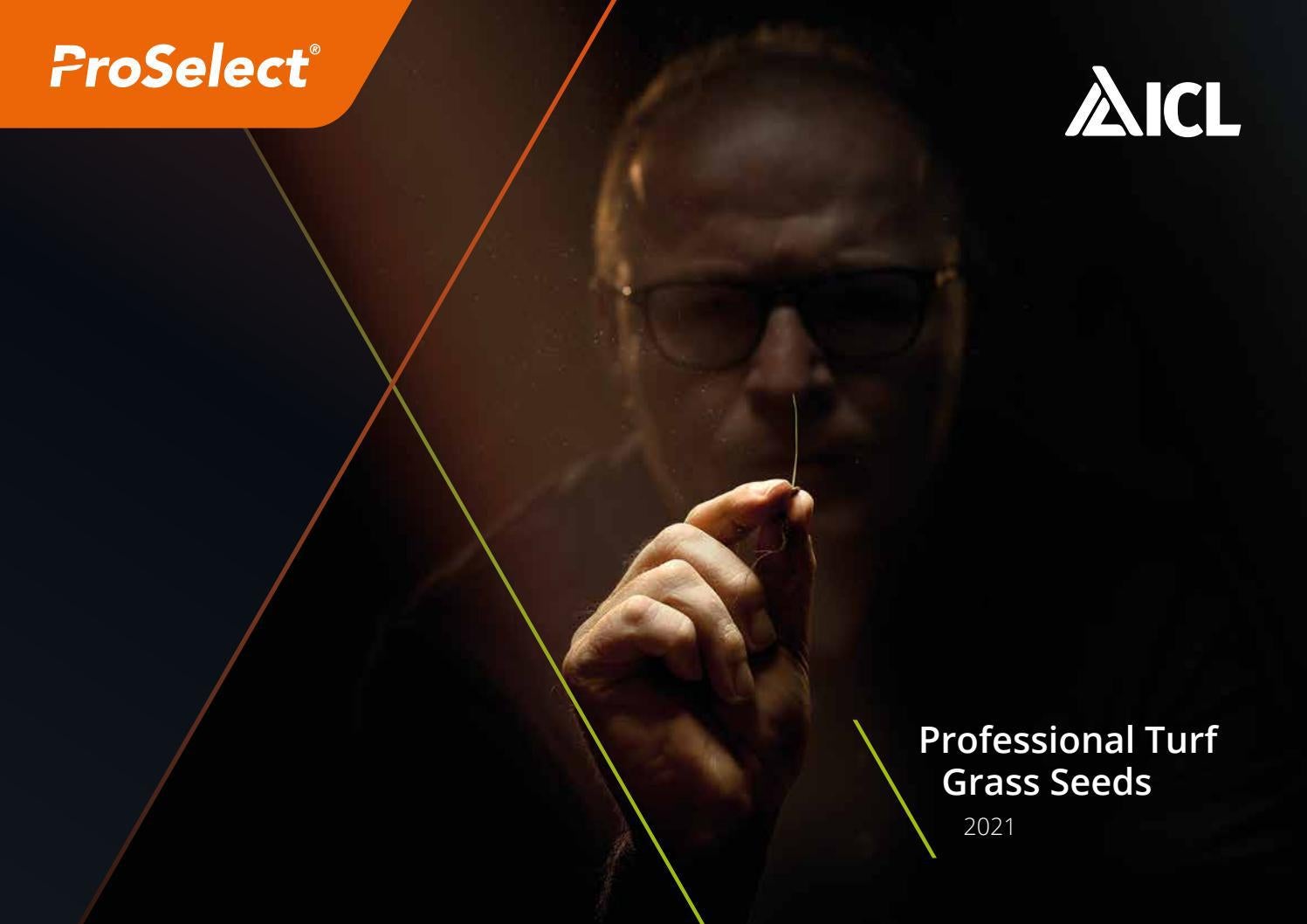 ProSelect by ICL Professional Turf Grass Seed Product Guide by The ...