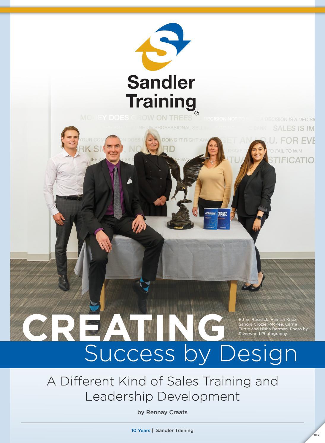 Sandler Training - Celebrating 10 years by Business in Calgary - Issuu