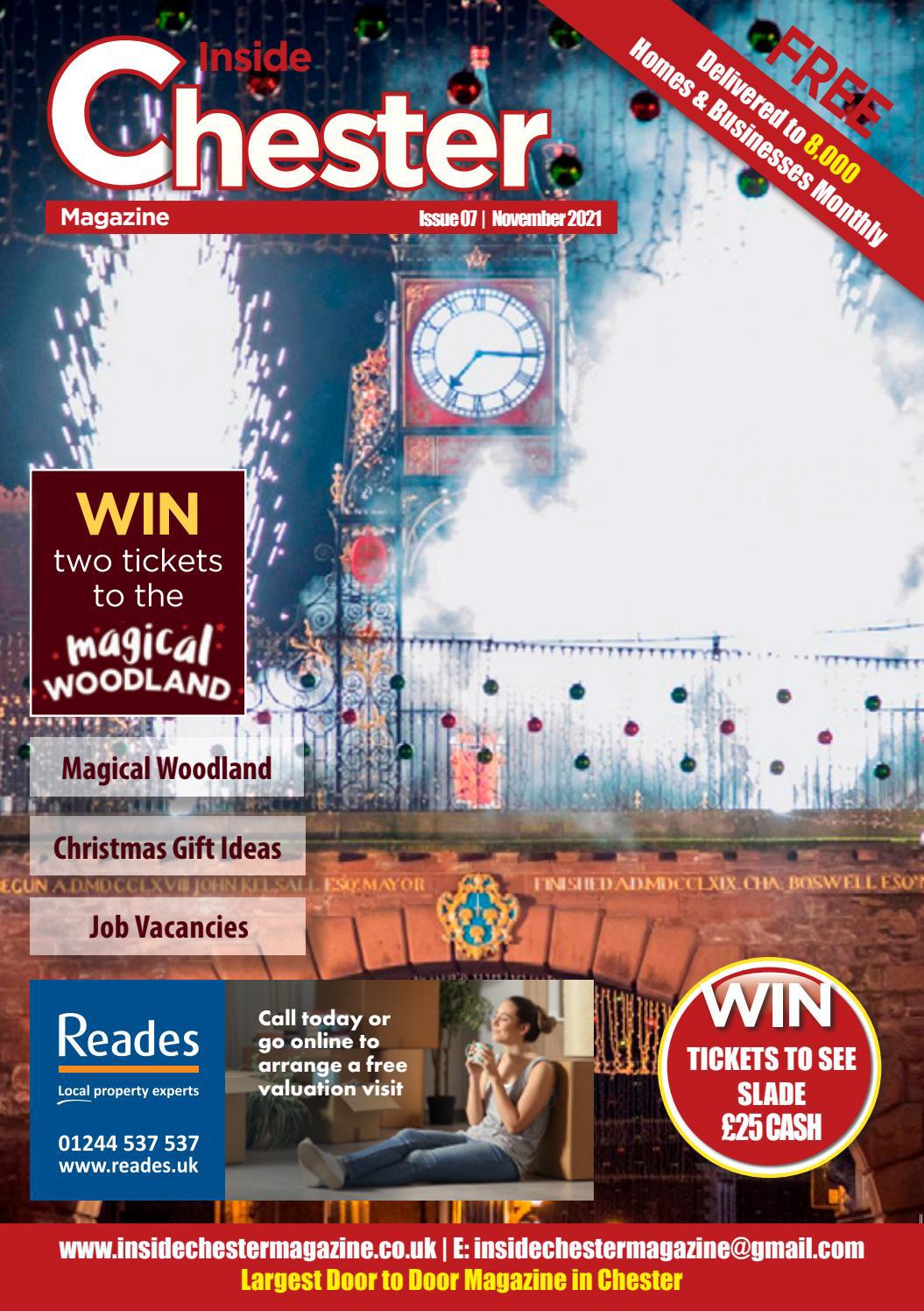 Inside Chester Magazine November 2021 Issue by Inside Magazines - Issuu