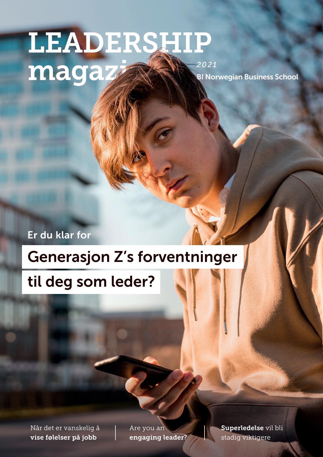 Leadership Magazine 2021 by BI Norwegian Business School - Issuu