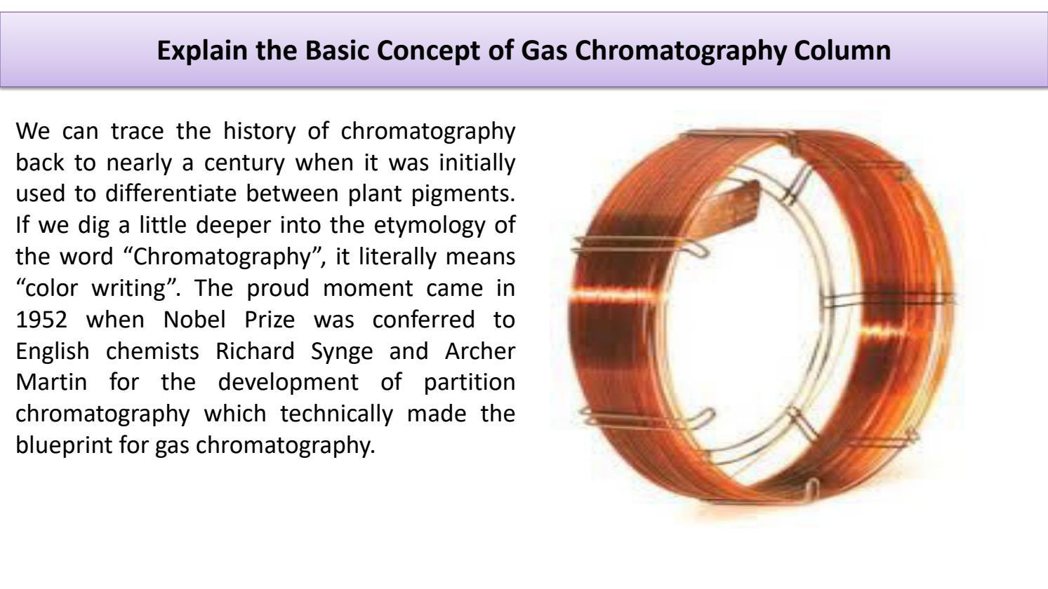 Explain the Basic Concept of Gas Chromatography Column by Quadrex Corp ...