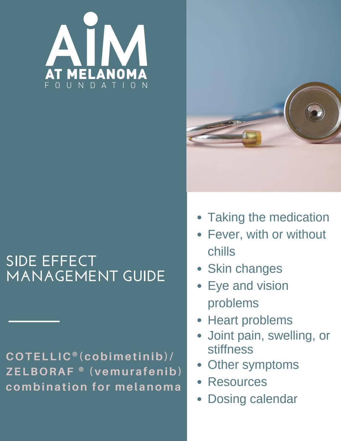 COTELLIC® (cobimetinib)/ZELBORAF® (vemurafenib) by AIM at Melanoma ...
