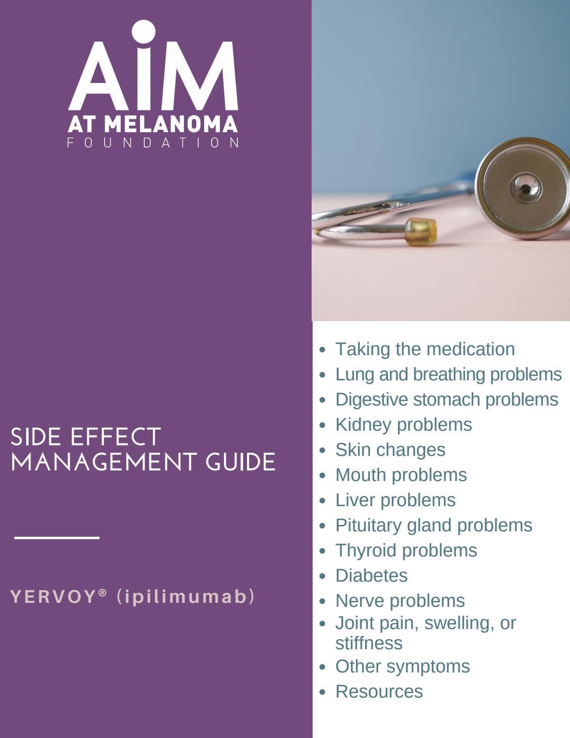 YERVOY® (ipilimumab) by AIM at Melanoma Foundation - Issuu