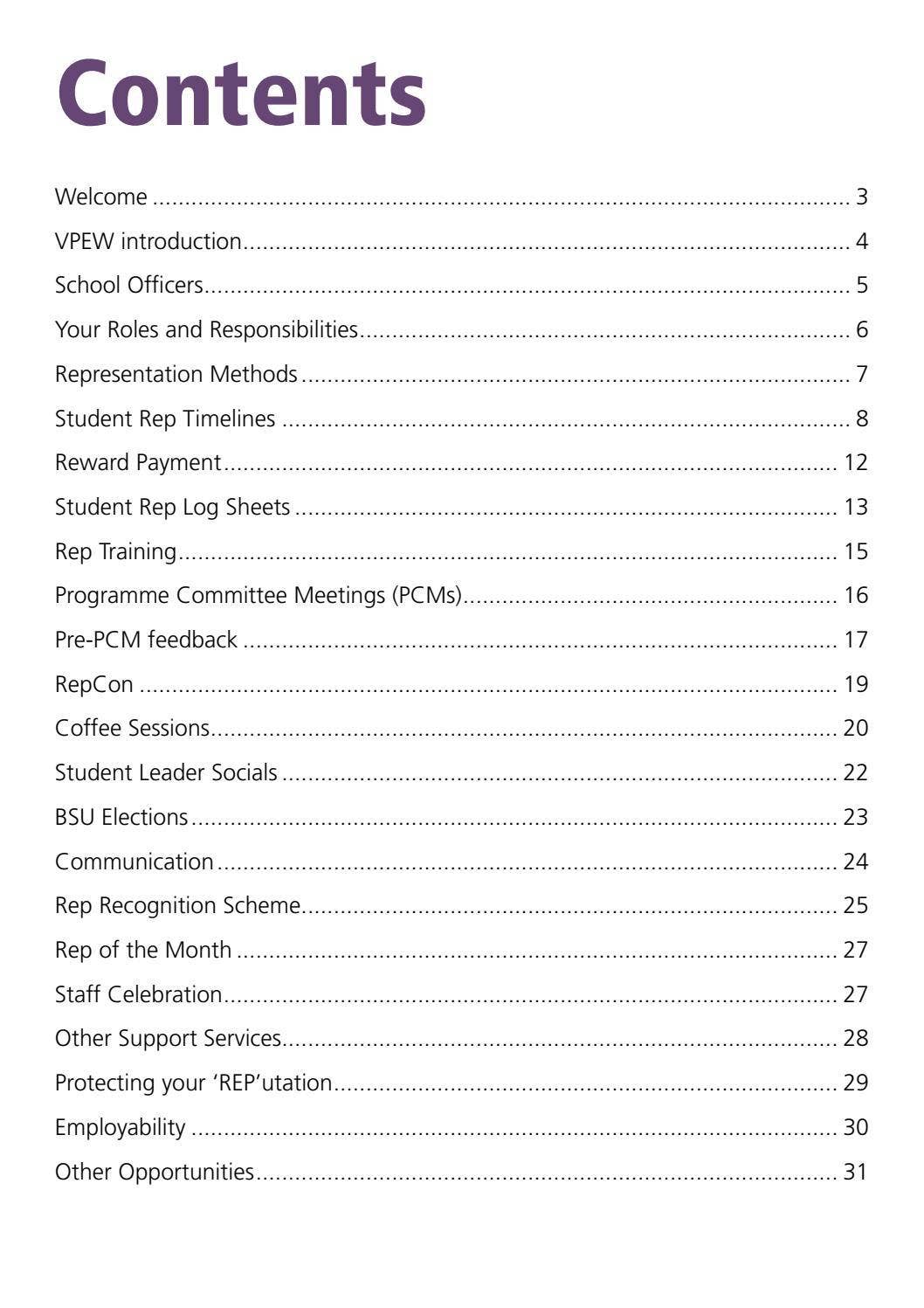 Student Rep Handbook by Bucks Students' Union - Issuu