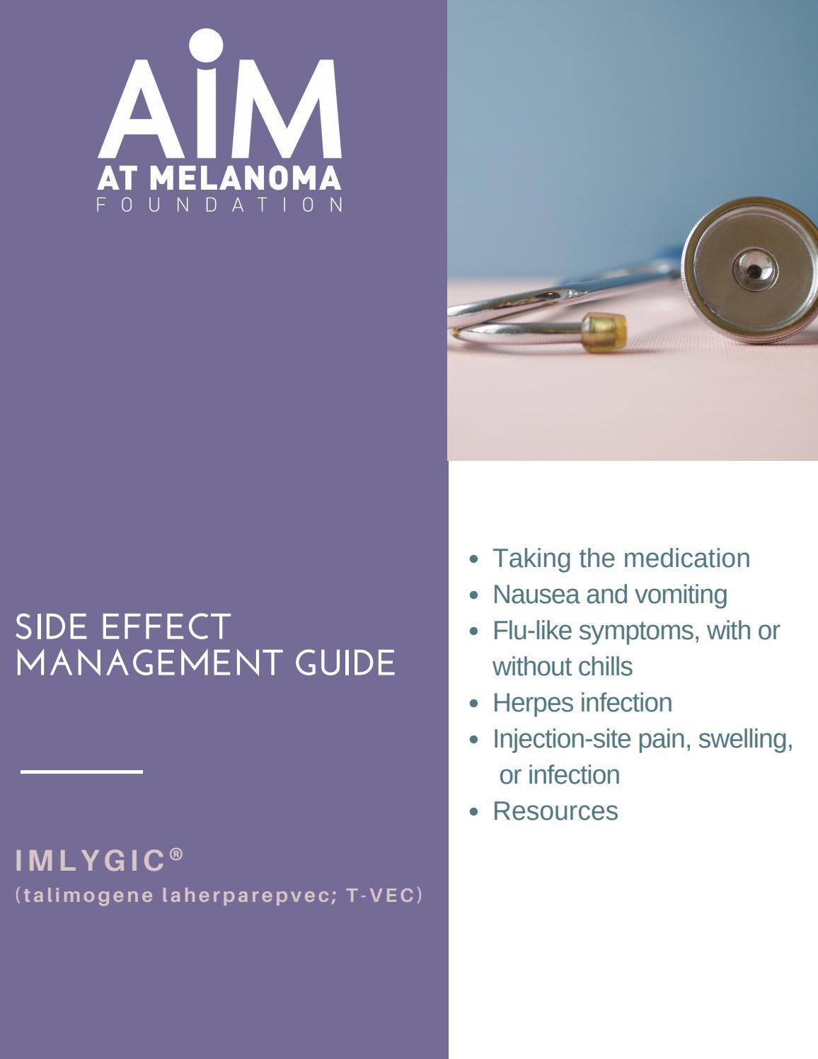 IMLYGIC® (talimogene laherparepvec; T-VEC) by AIM at Melanoma ...