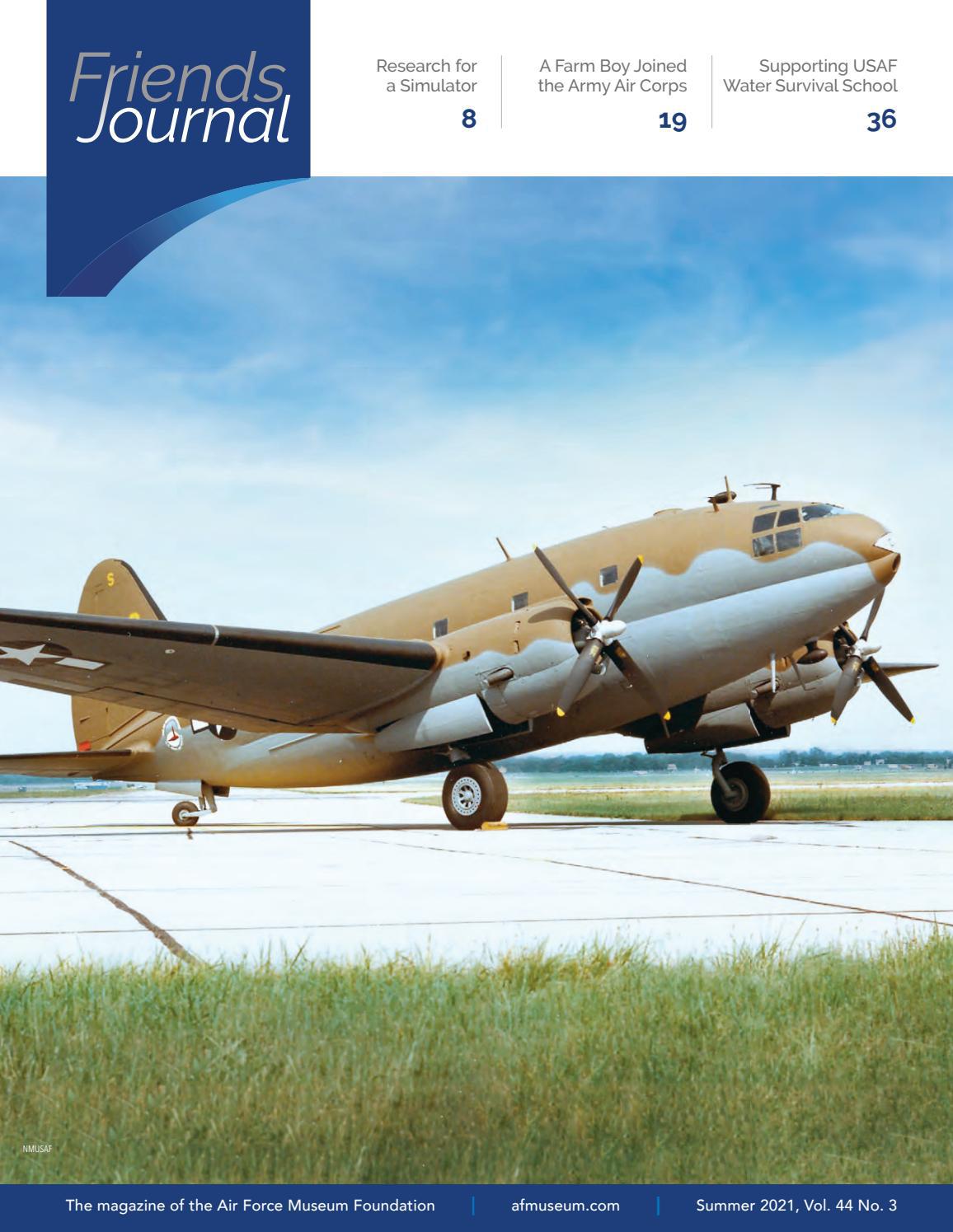 2021 Summer Friends Journal Sampler by Air Force Museum Foundation, Inc ...