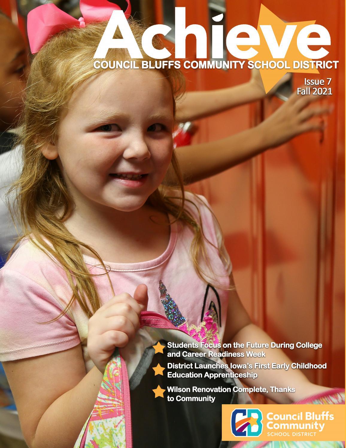 Achieve Magazine: Fall 2021 (Issue 7) by CBCommSchools - Issuu