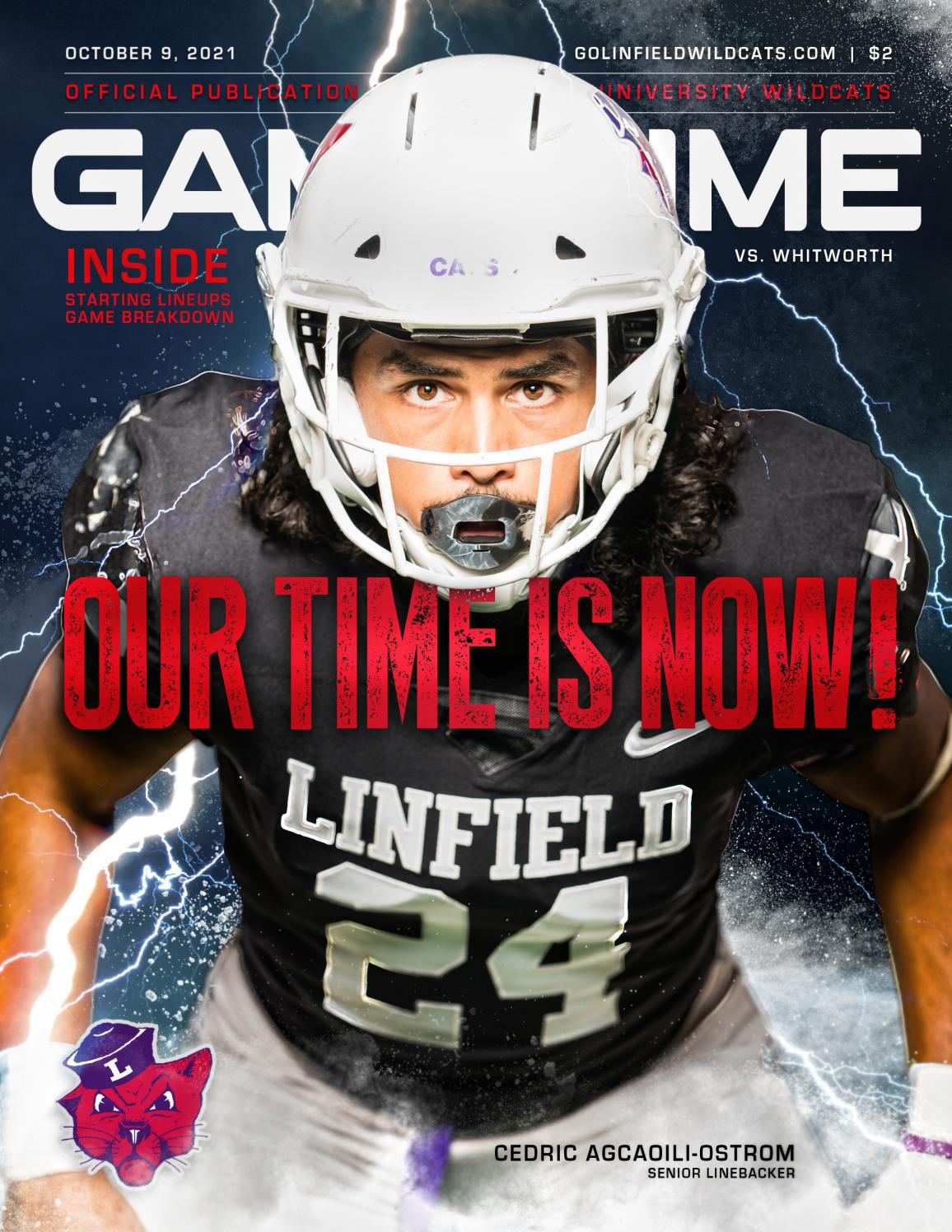 LINFIELD UNIVERSITY FOOTBALL VERSUS WHITWORTH • OCTOBER 9, 2021 by ...