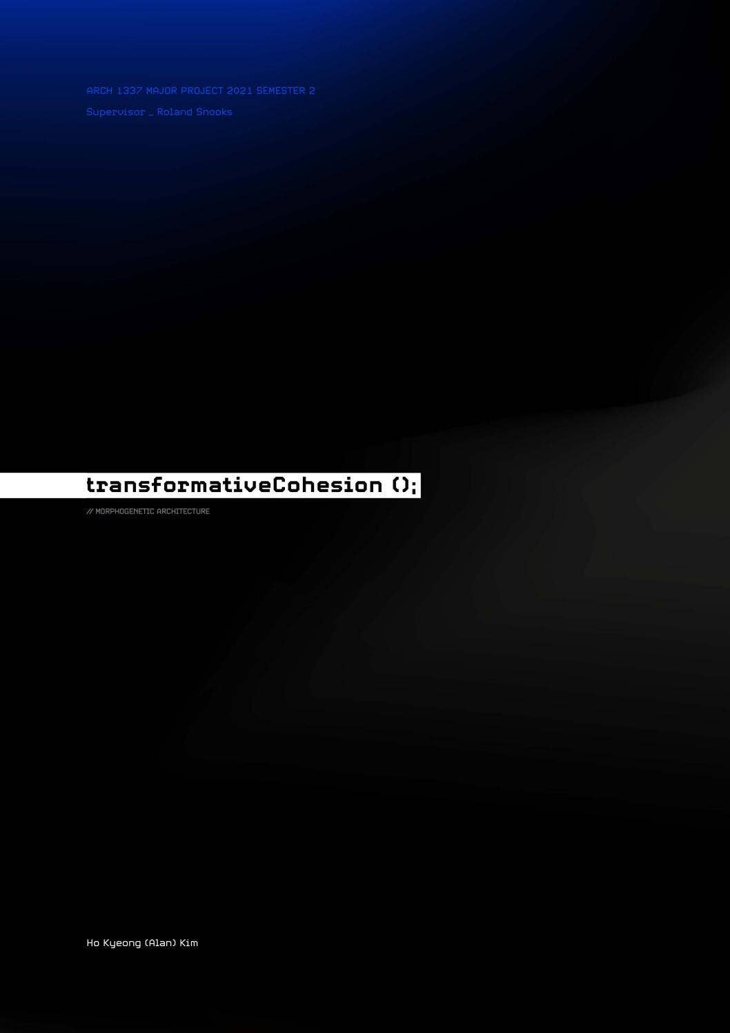 HO KYEONG(ALAN) KIM ARTEFACTS by RMIT Architecture - Issuu