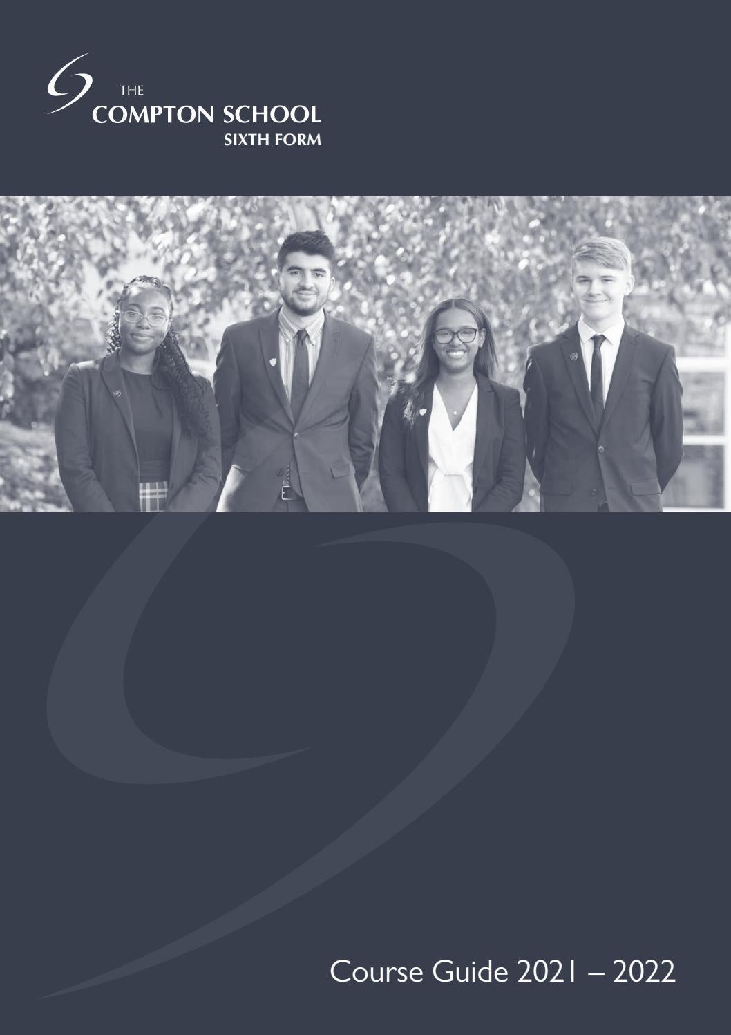 The Compton School Sixth Form - Course Guide 2021-22 by Cleverbox UK Ltd - Issuu