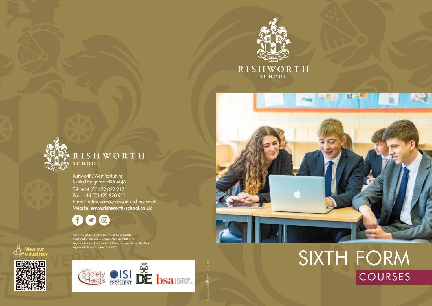 Rishworth School Sixth Form Options Booklet 21-22 by Rishworth School ...