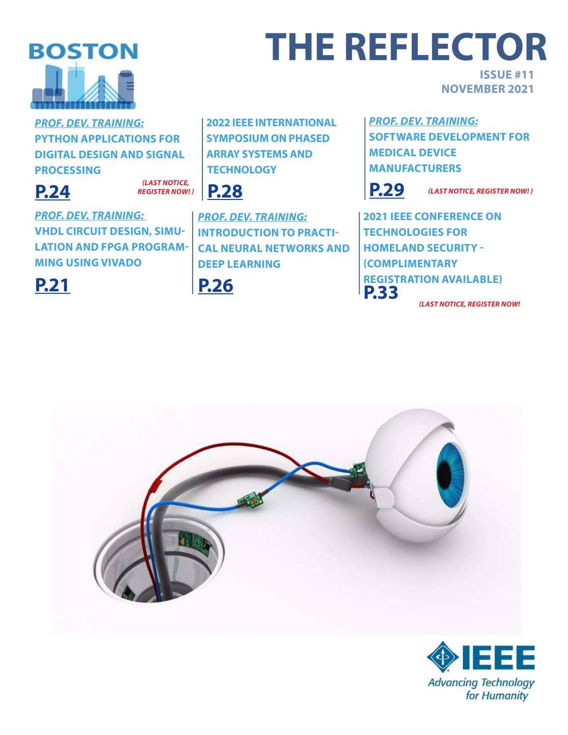 IEEE Boston Section Digital Reflector November 2021 - Issue #11 by IEEE ...