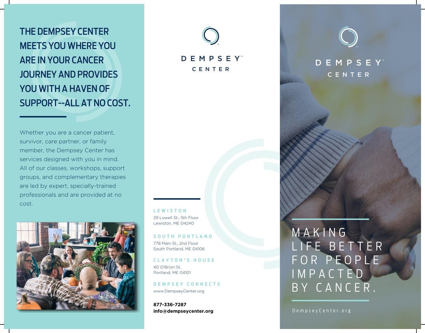 Program Brochure | Dempsey Center by Dempsey Center - Issuu