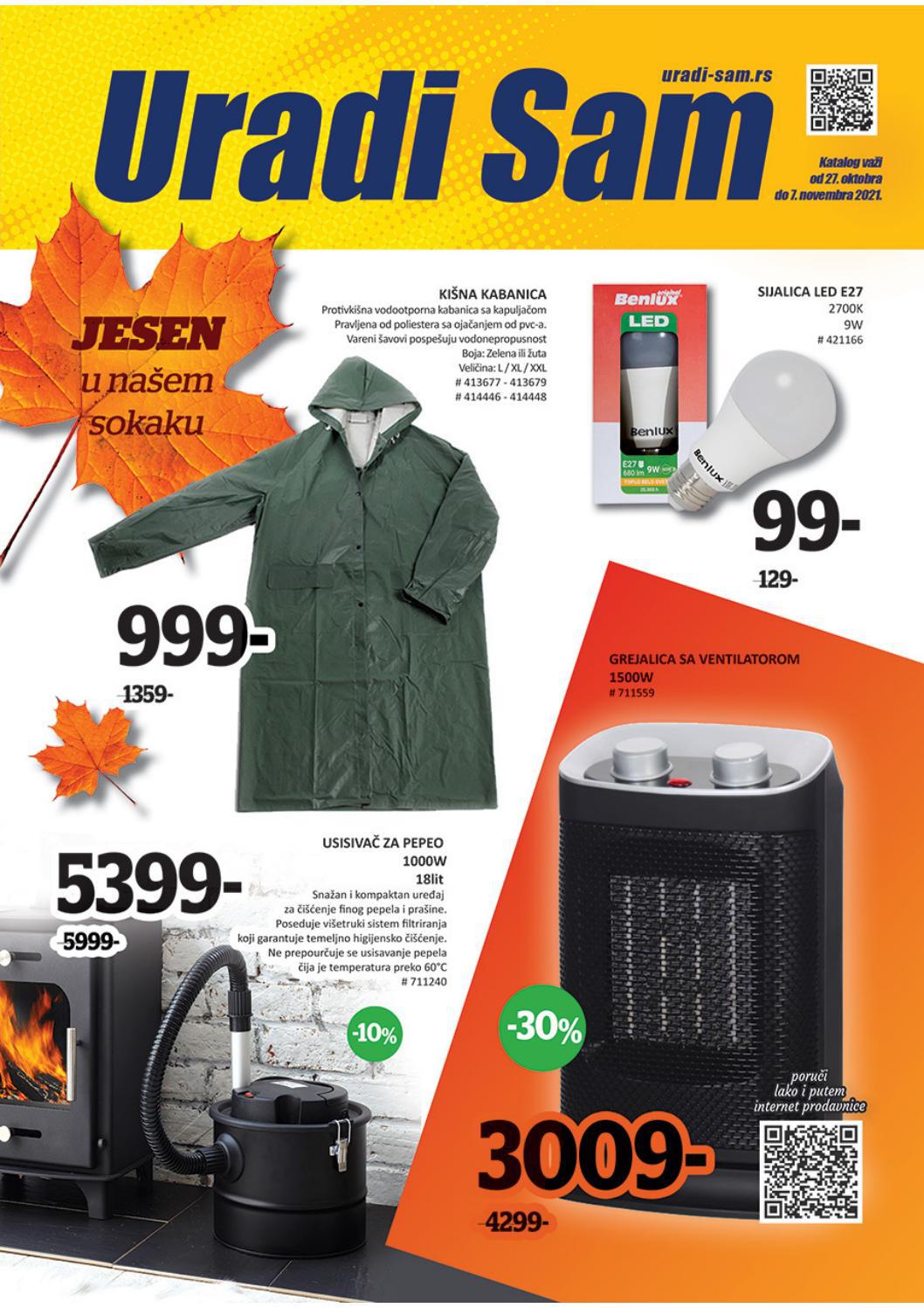 Uradi sam katalog od 27.10.-07.11.2021. by Catalog.rs - Issuu