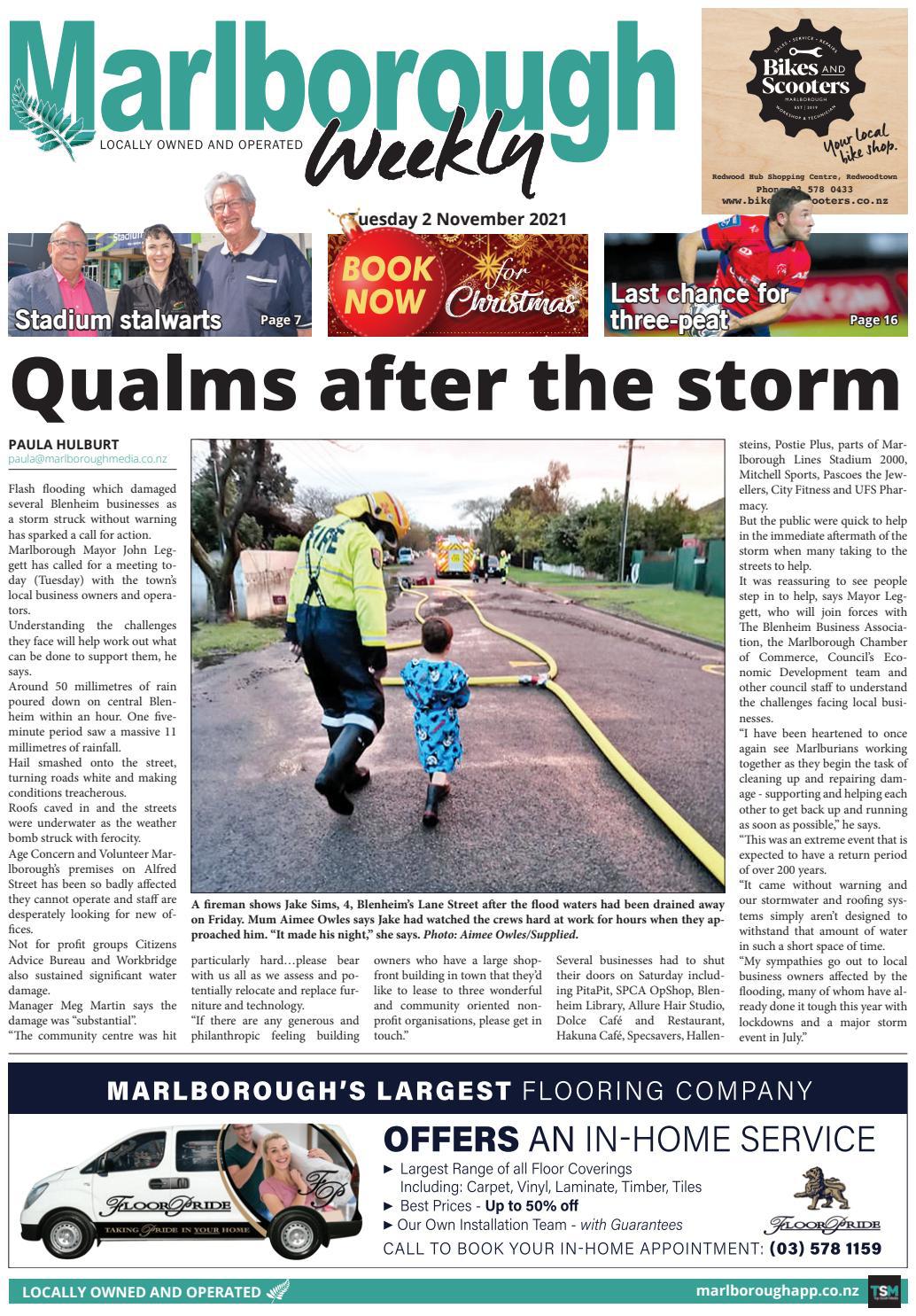 Marlborough Weekly - 2 November 2021 by TSM Marlborough - Issuu