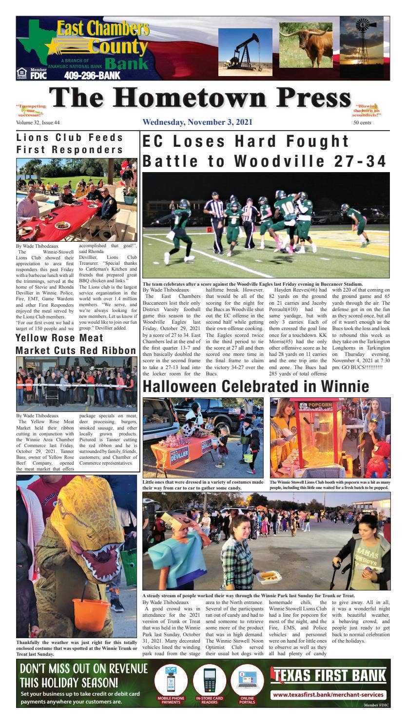 The Hometown Press 11-03-2021 by The Hometown Press - Issuu