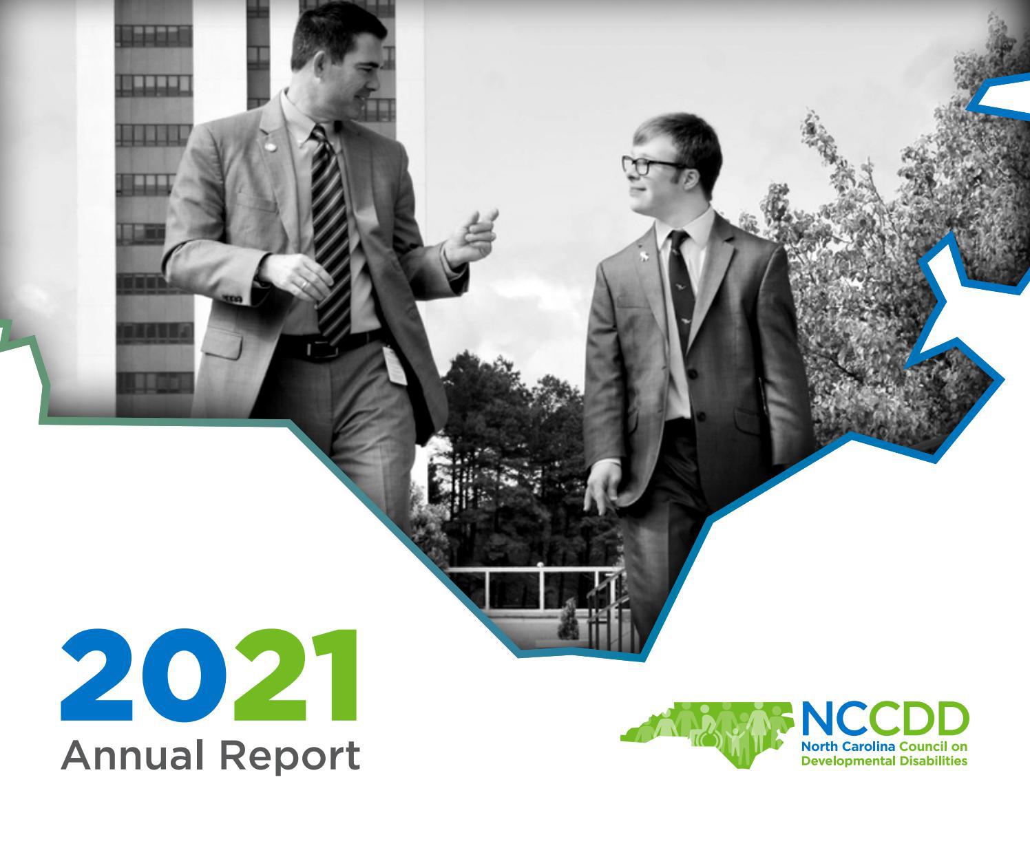 NCCDD Annual Report 2021 by North Carolina Council on Developmental ...