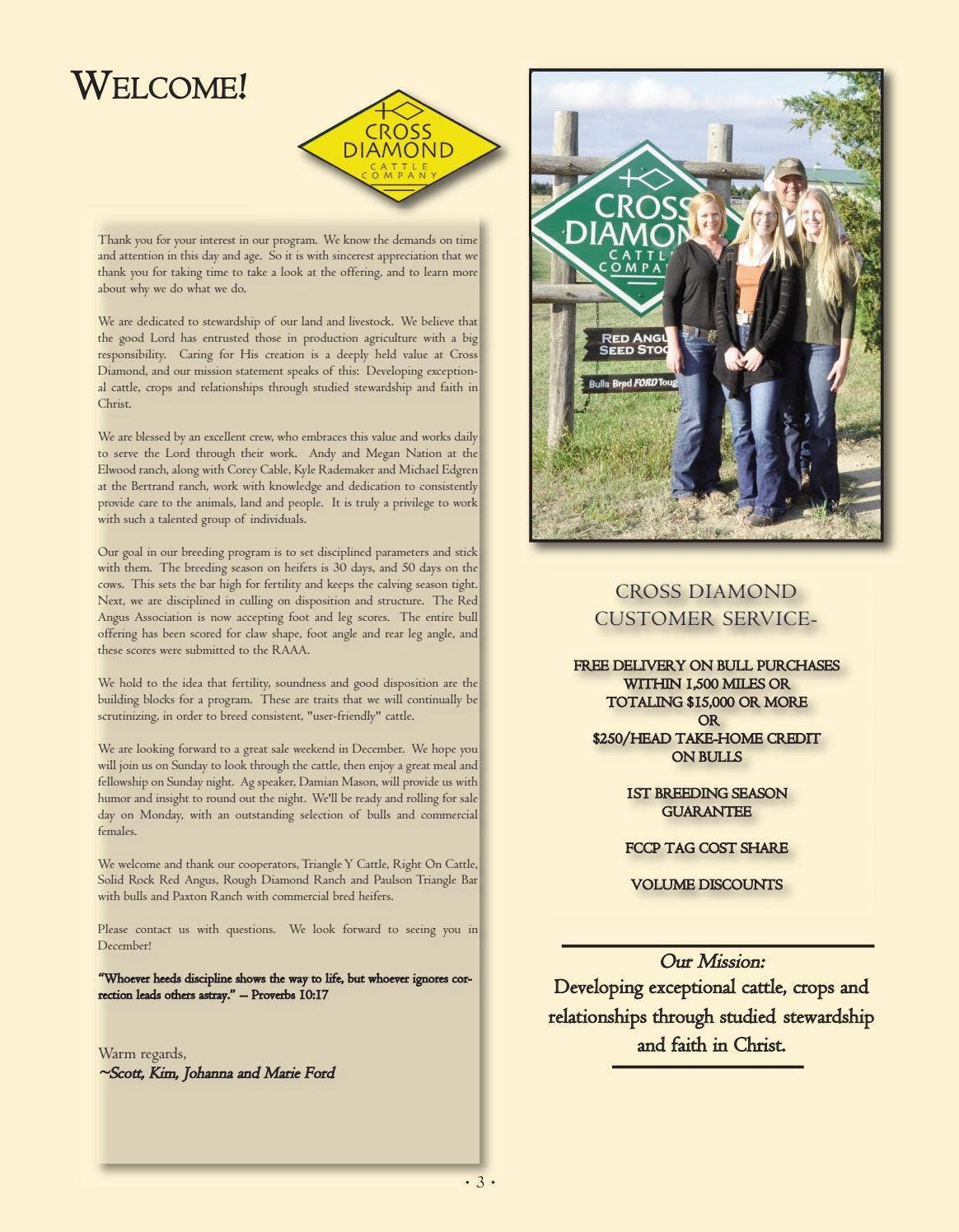 2021 Cross Diamond Cattle Company Red Angus sale catalog by ...