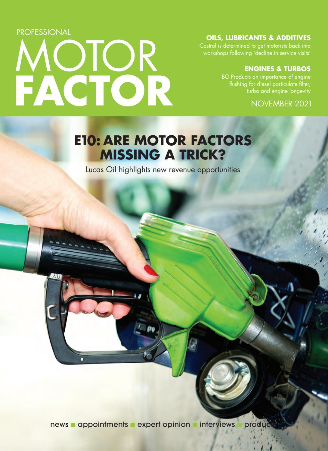 Professional Motor Factor November 2021 by Hamerville Media Group - Issuu