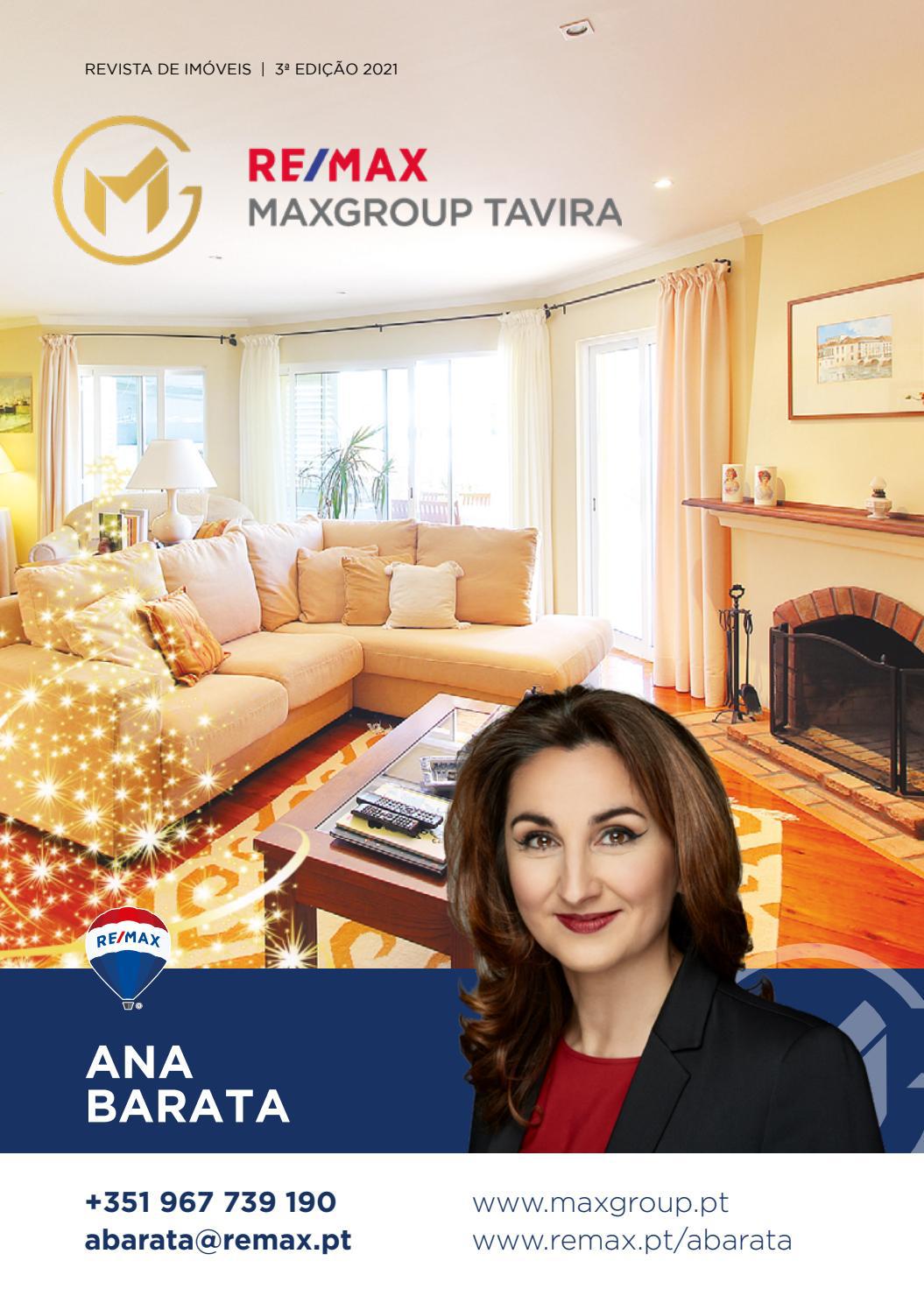 Ana Barata | Revista Remax Tavira | nº3 | 2021 by Remax Tavira - Issuu