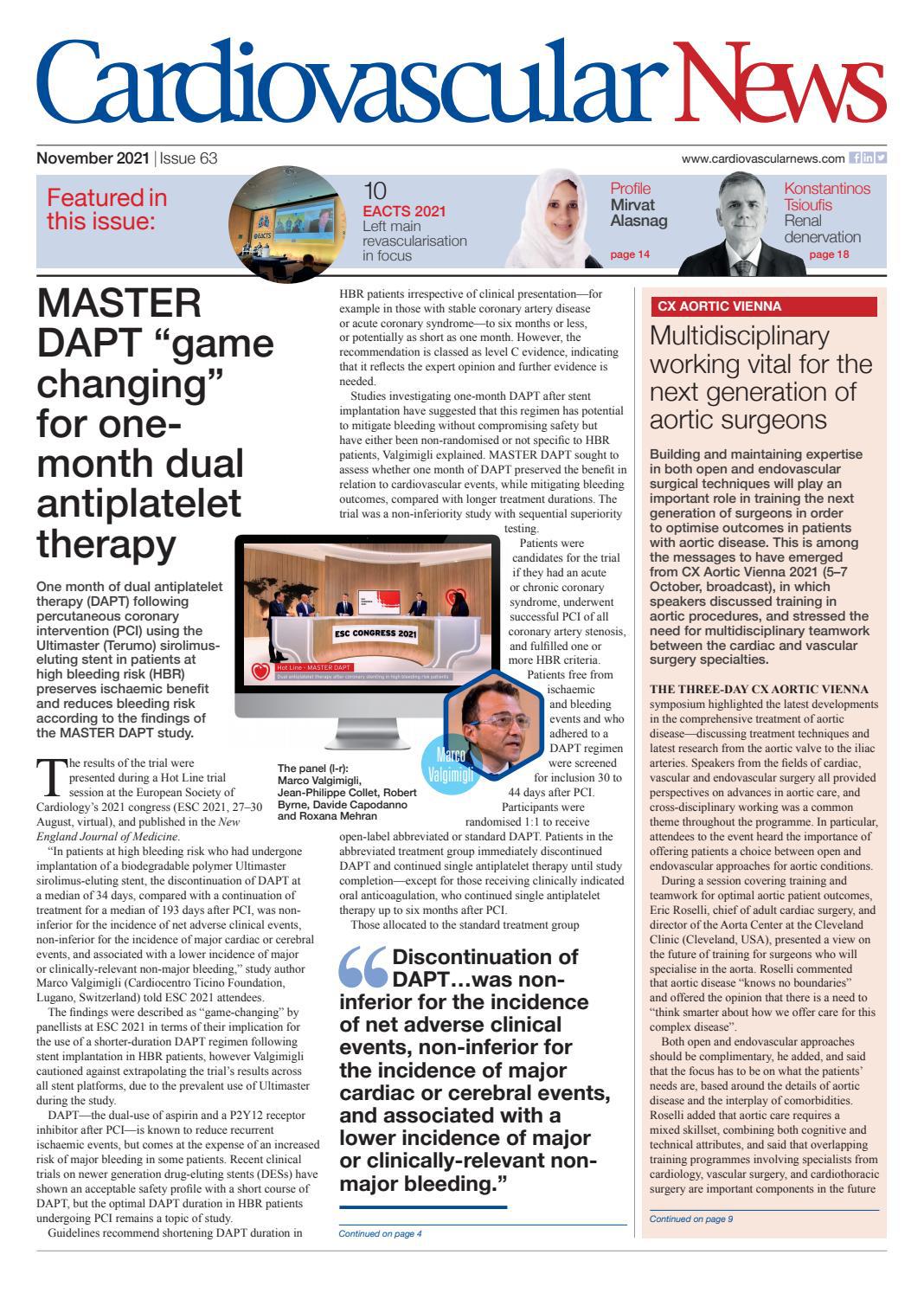 Cardiovascular News - Issue 63 - November 2021 (EU) by BIBA Publishing ...