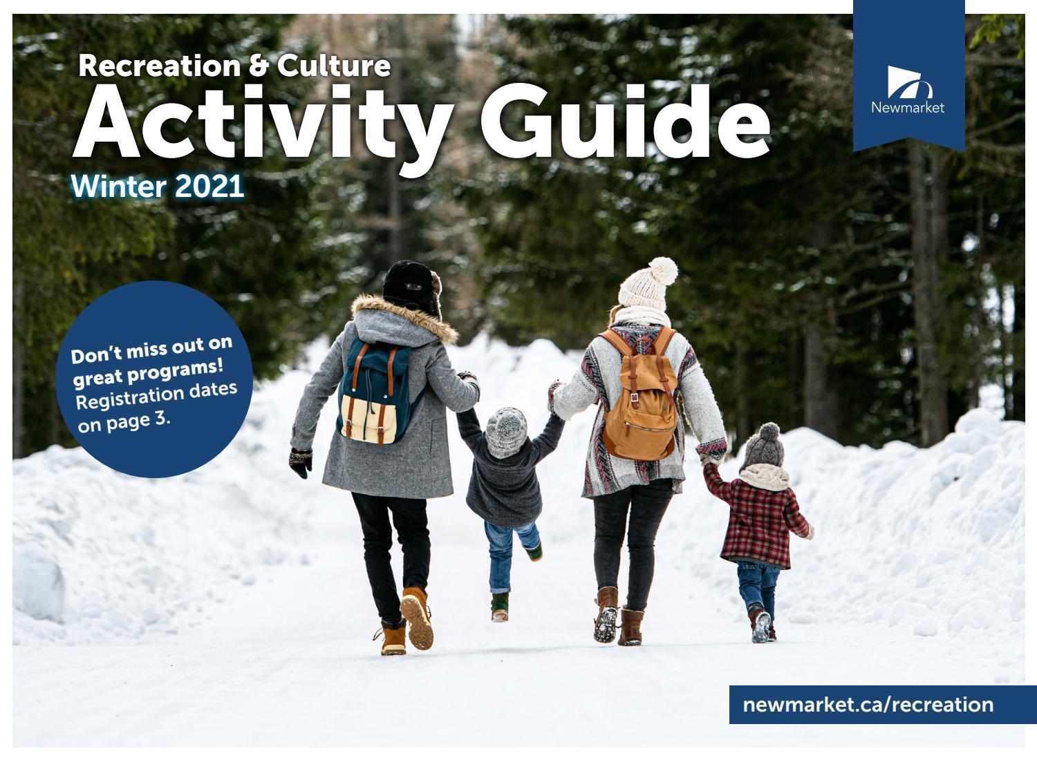 Winter Activity Guide - DRAFT by Town of Newmarket - Recreation and ...