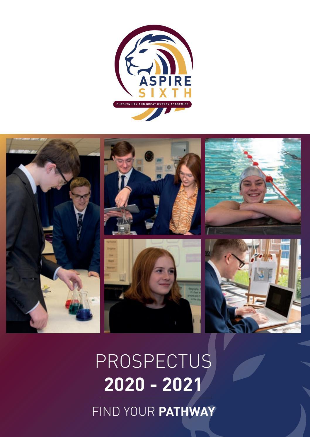 Aspire Sixth Prospectus by Windsor Academy Trust - Issuu