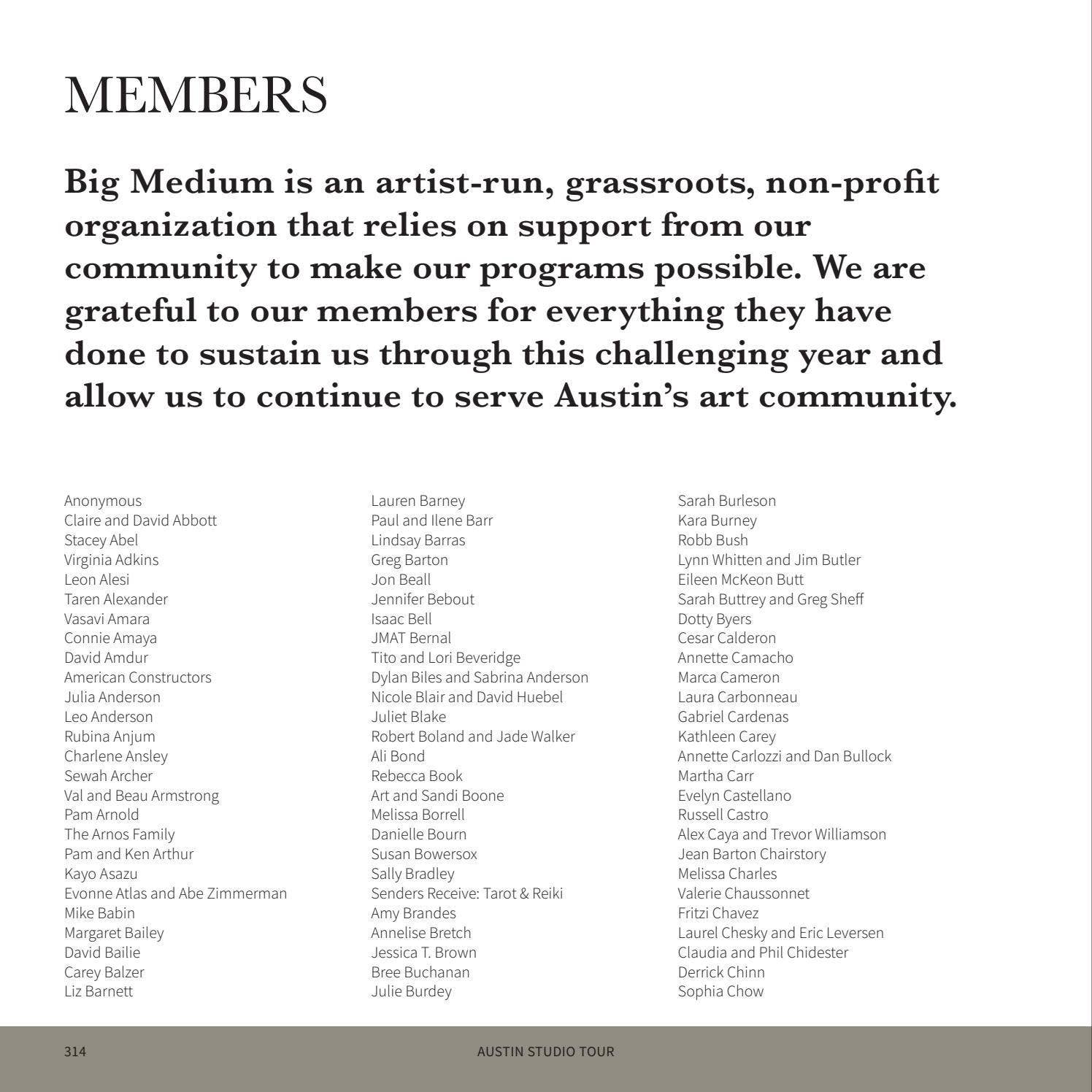 Austin Studio Tour 2021 by Big Medium - Issuu