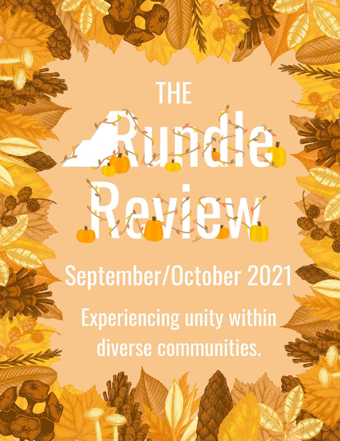The Rundle Review: September/October 2021 by Rundle - Issuu
