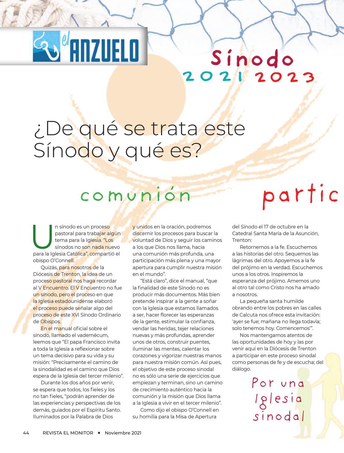 Monitor Magazine November 2021: We Journey Together by Diocese of ...