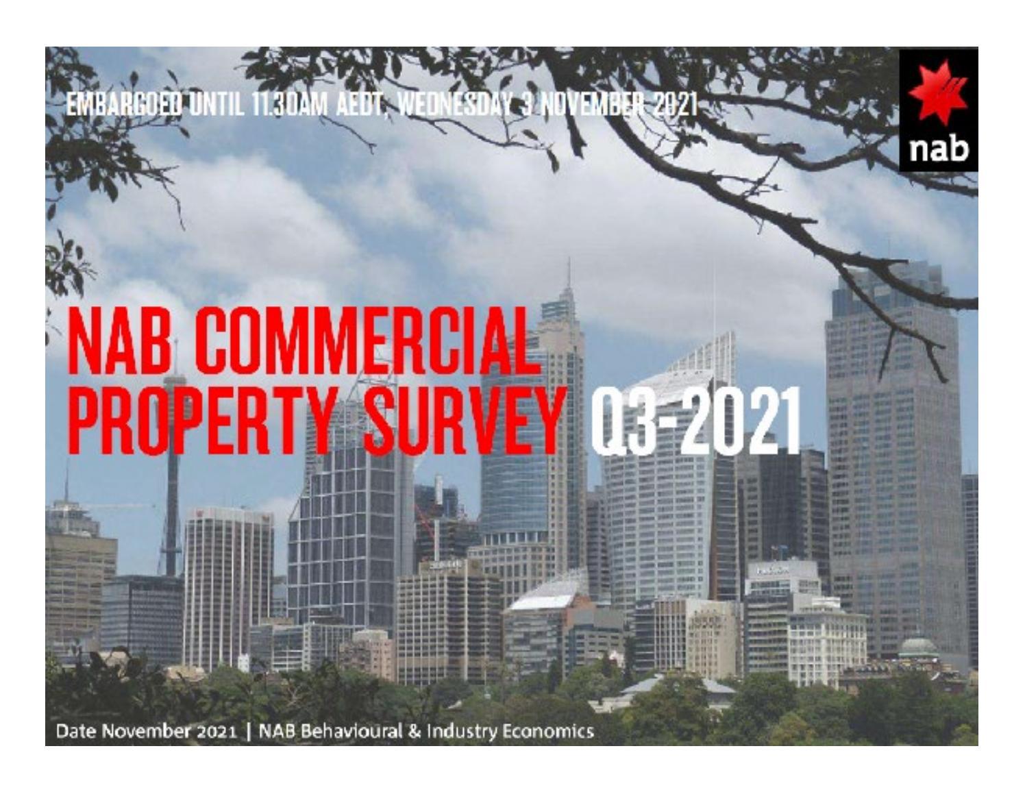 NAB Report by Industrial Commercial Partners, MLV Real Esate and ...