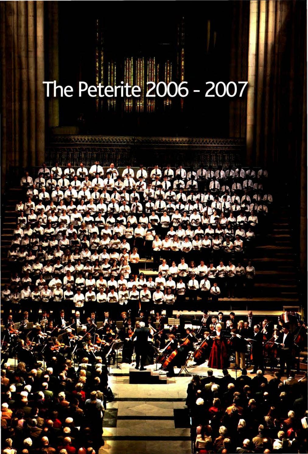 The Peterite 2006-2007 by StPetersYork - Issuu