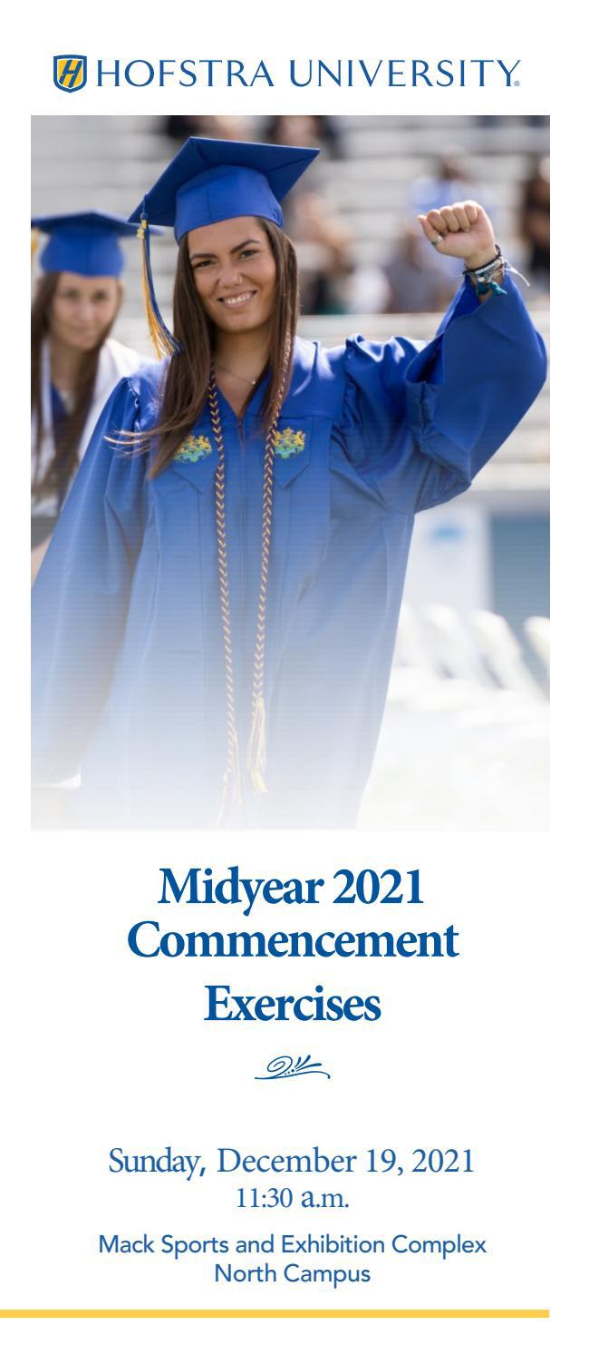 2021 Midyear Commencement - Hofstra University by Hofstra University ...