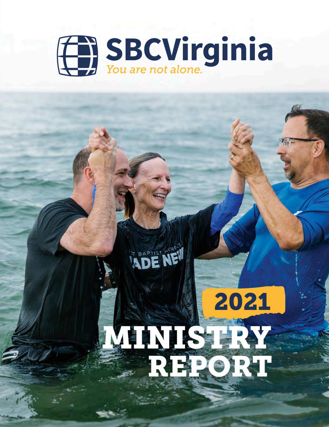 2021 Ministry Report by SBC of Virginia - Issuu