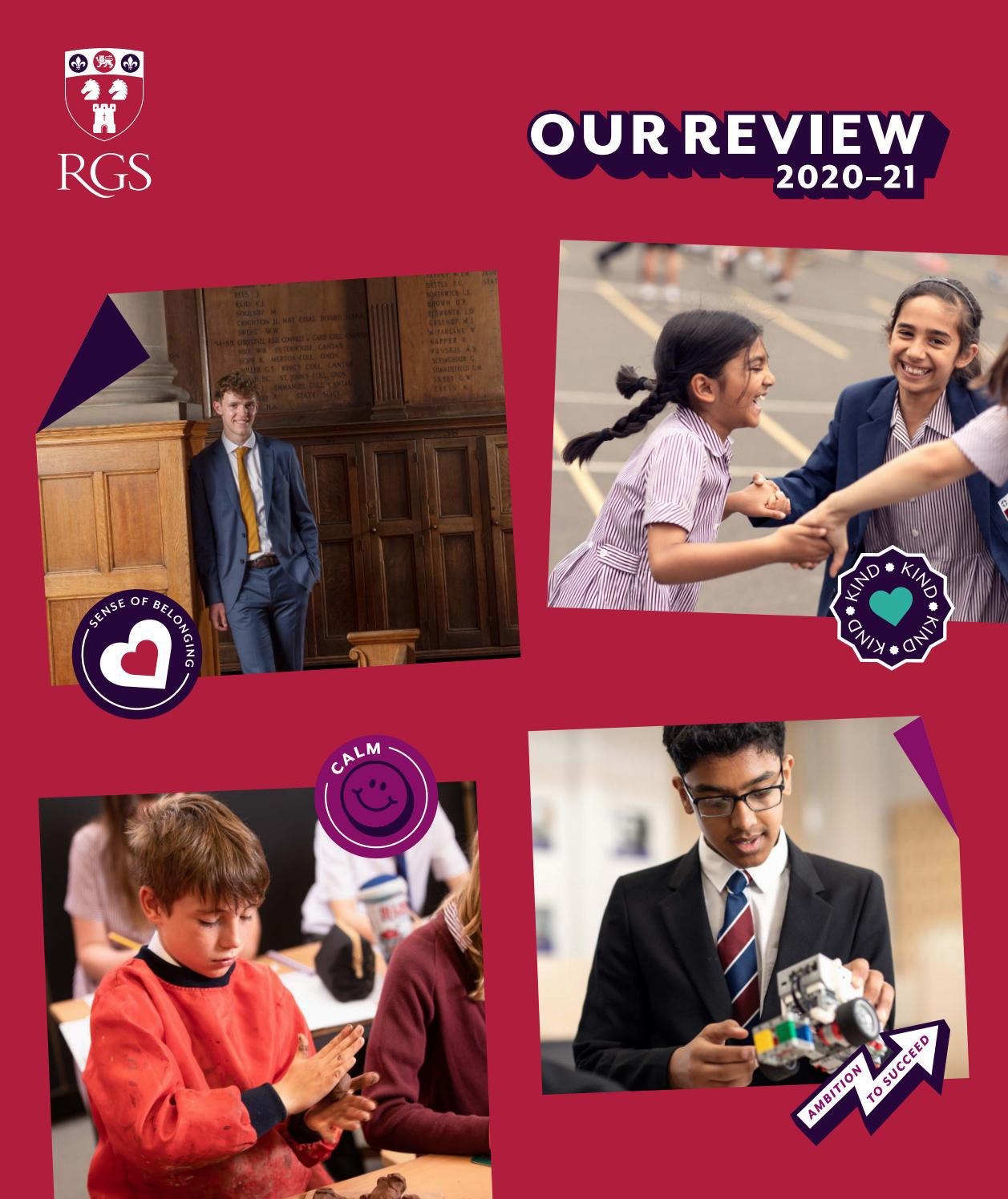 The Review 2020-21 by RGS Newcastle - Issuu