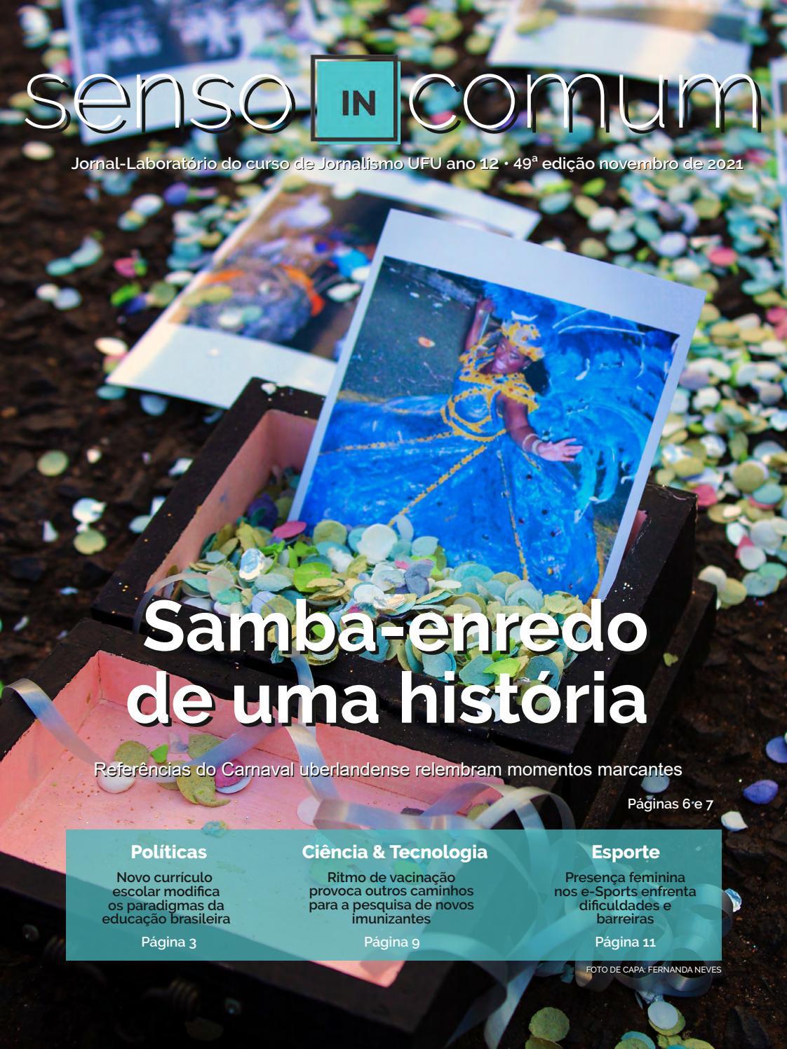 SENSO INCOMUM 049 - novembro 2021 by Ricardo Ferreira de Carvalho - Issuu