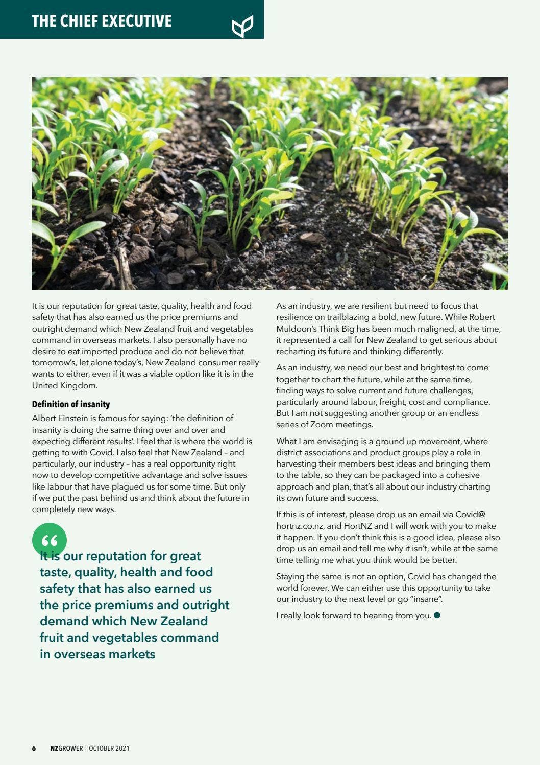 NZGrower | October 2021 by Horticulture New Zealand - Issuu