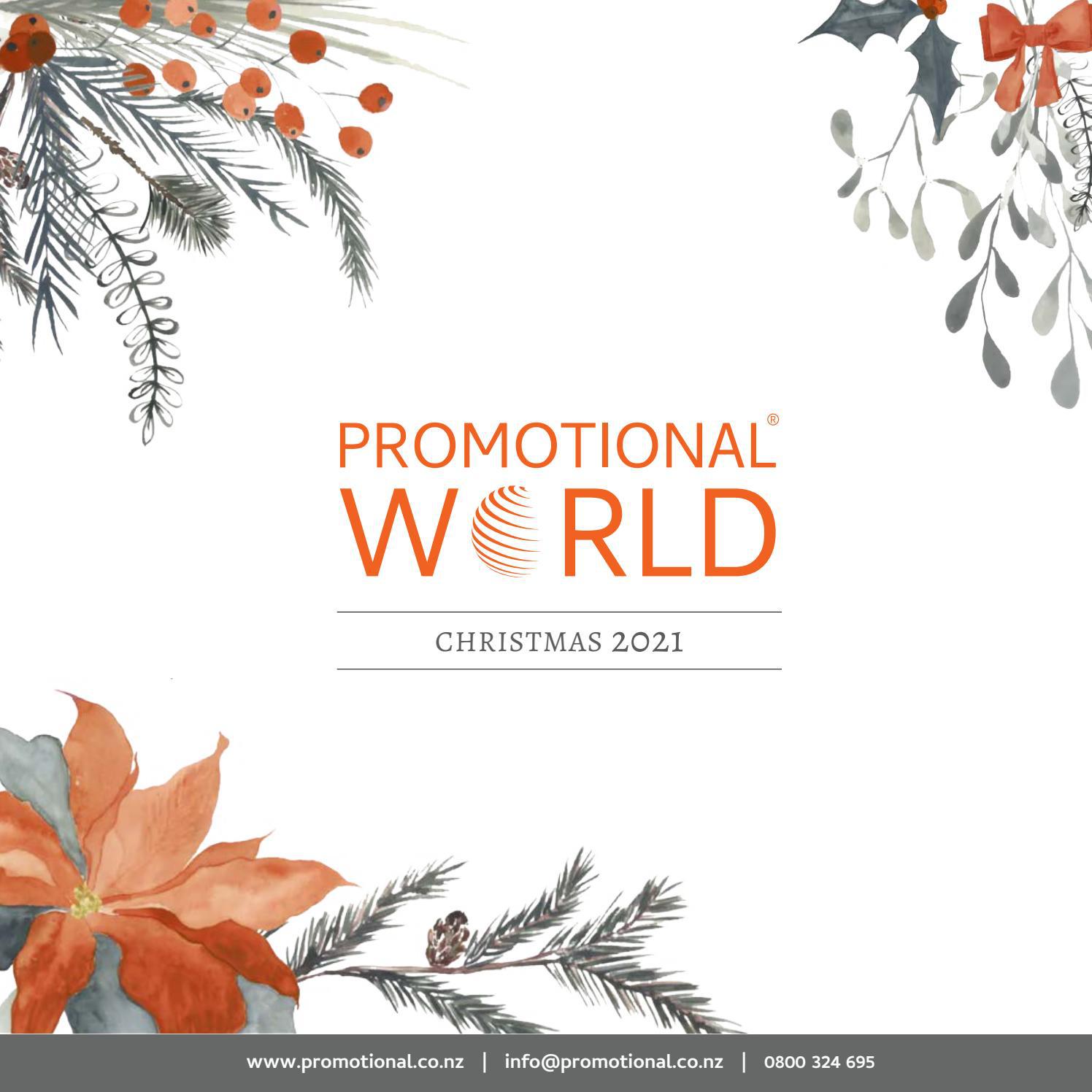 Promotional World Christmas Catalogue 2021 by Promotional World - Issuu