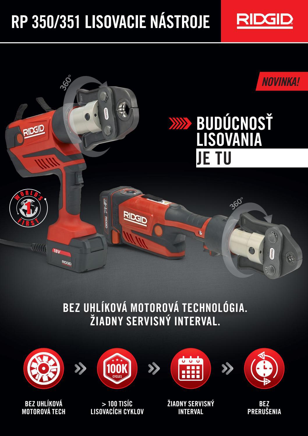 RP 350-351 leaflet SK by RIDGID Europe - Issuu