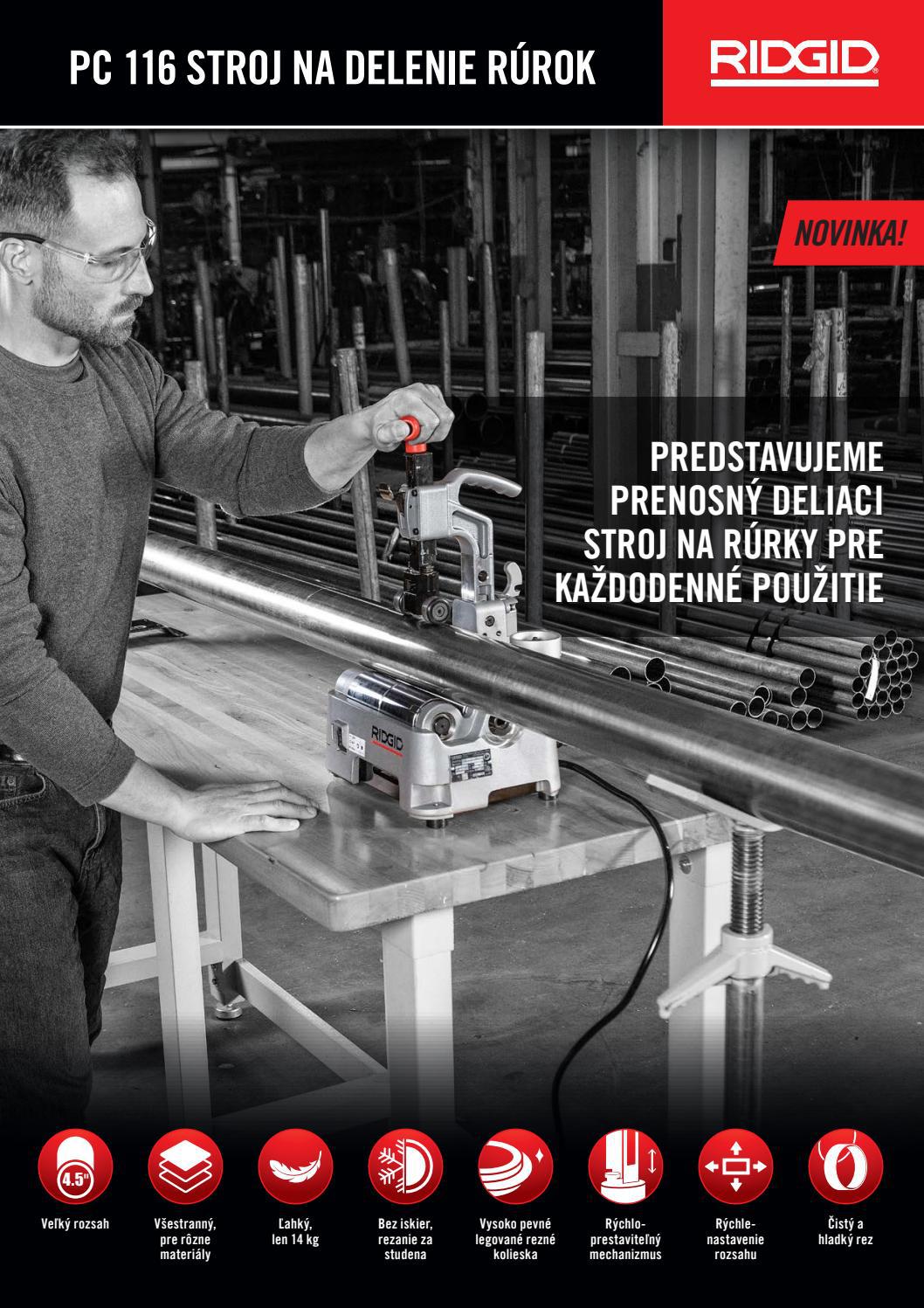 PC 116 leaflet SK by RIDGID Europe - Issuu