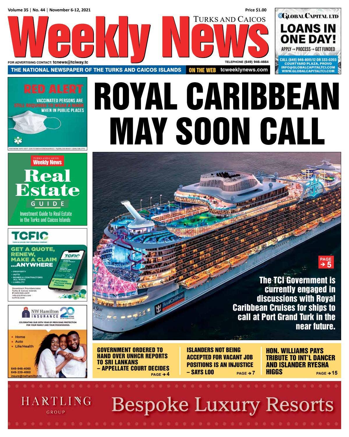 TC Weekly News November 6 -12, 2021 by TC Weekly News - Issuu
