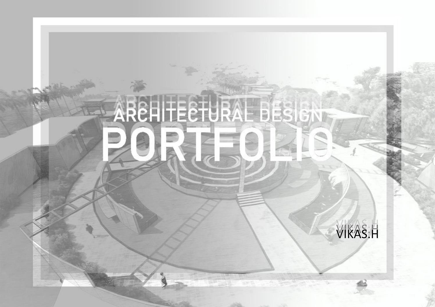 UG ARCHITECTURAL PORTFOLIO by Vikas Viki - Issuu