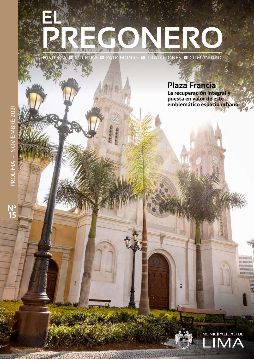 EL PREGONERO NOVIEMBRE by PROLIMA - Issuu