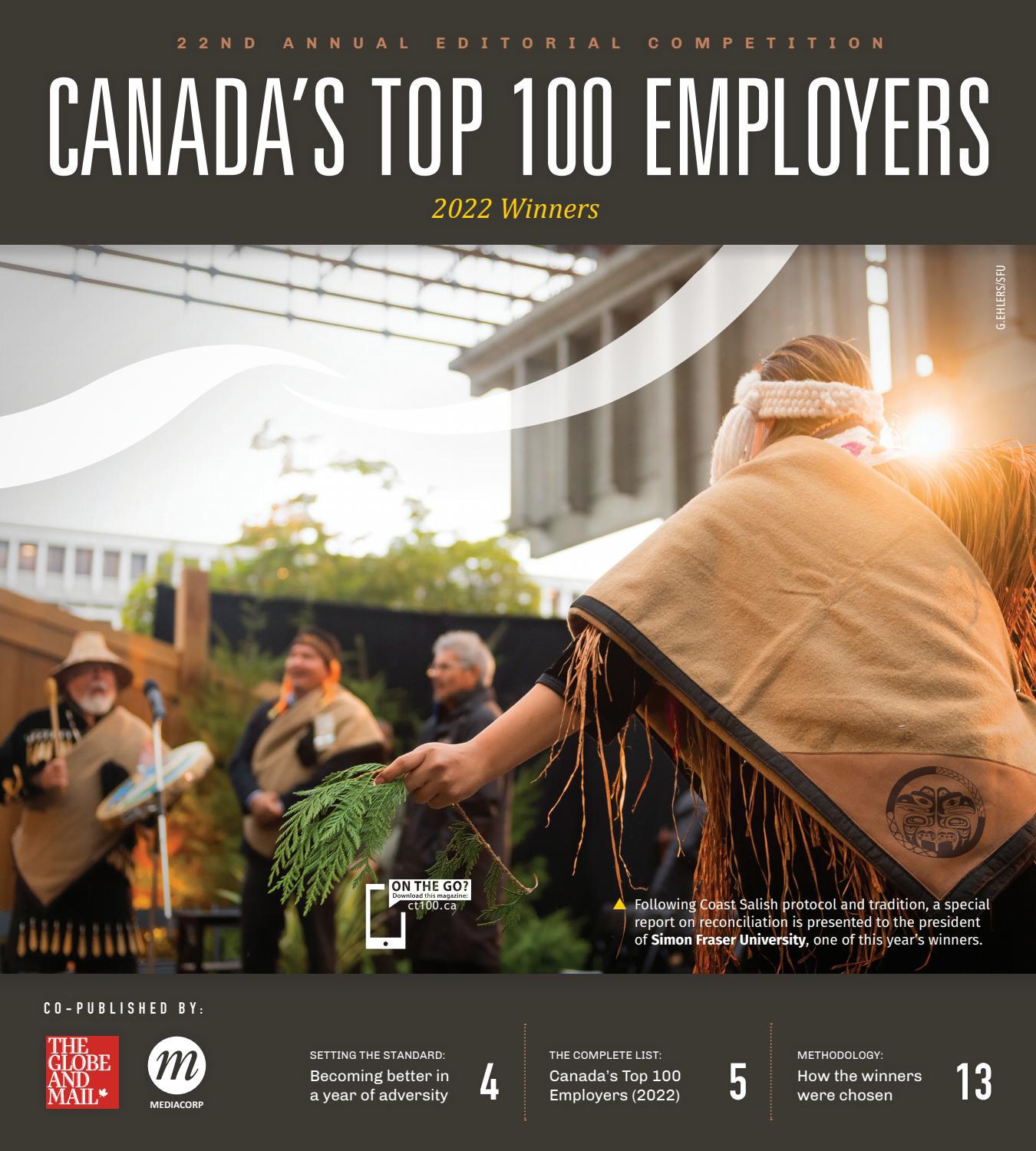 Canada s Top 100 Employers 2022 By Canada s Top 100 Employers Issuu